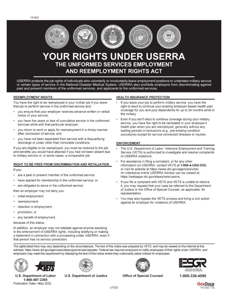 Florida Required Posters - Manpower Maine