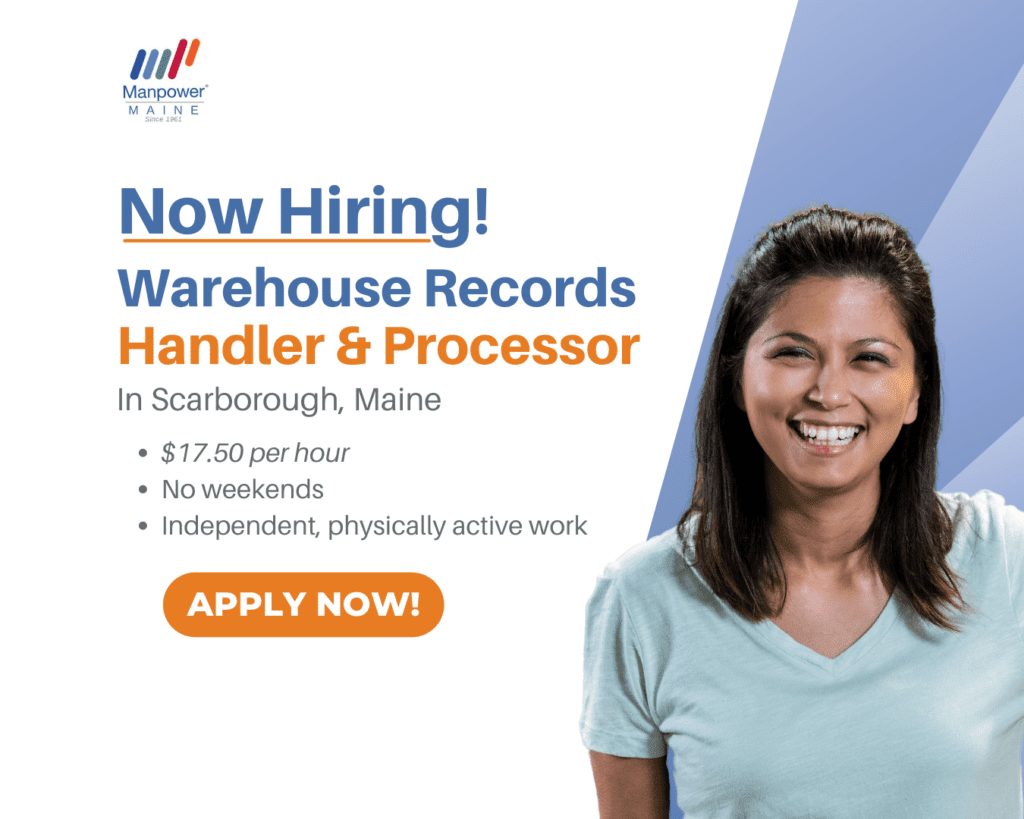Jobs Available in Maine - Manpower Maine